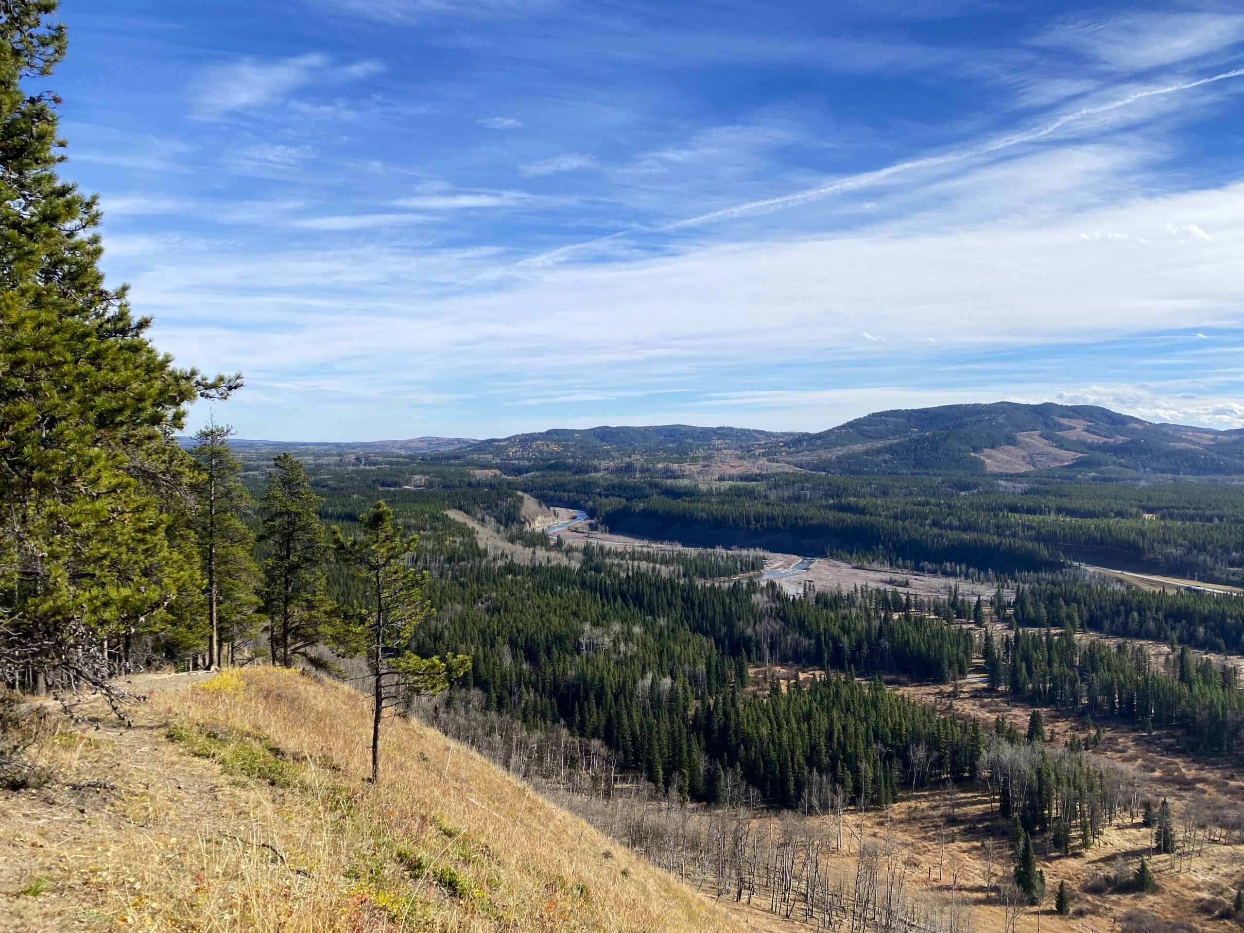 Hiking Fullerton Loop Trail in Elbow Valley